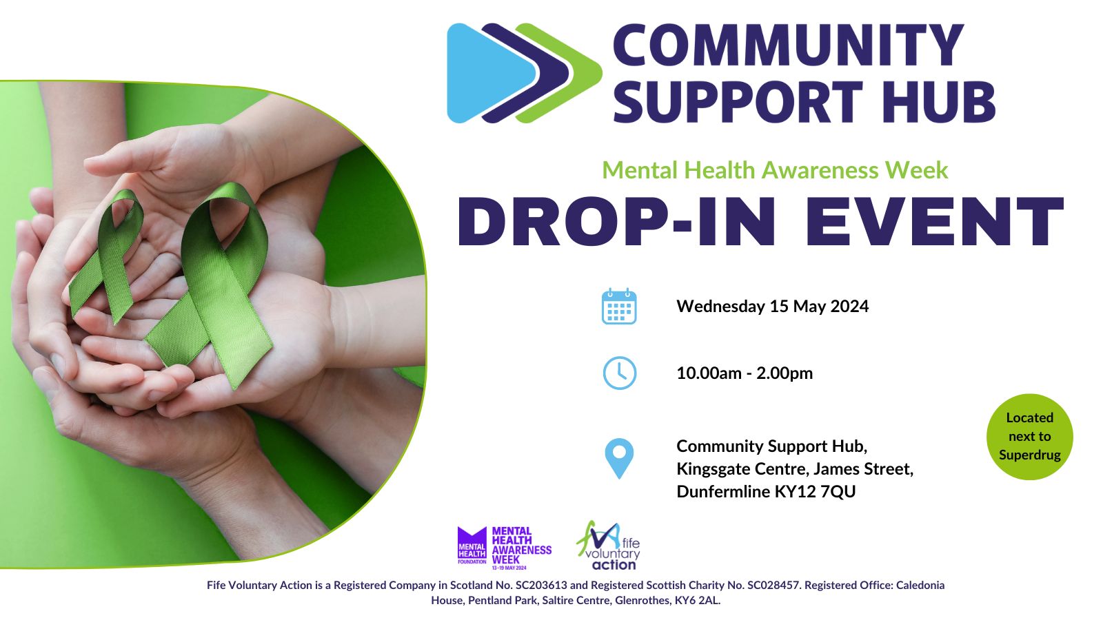 News: Community Support Hub - Drop-in Event